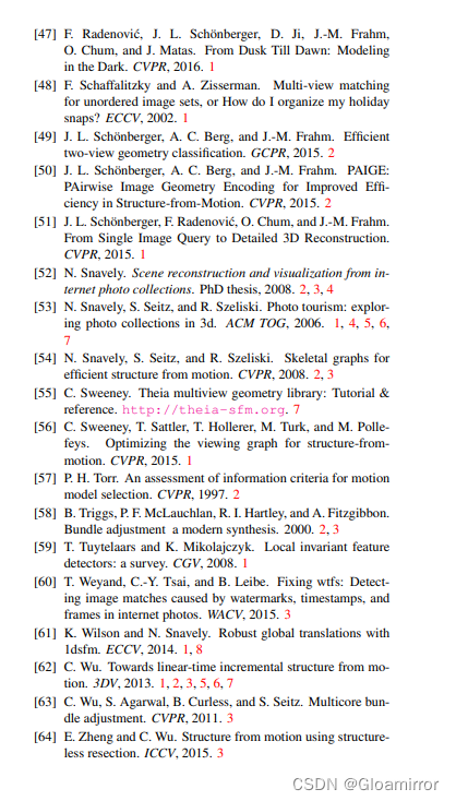 Colmap论文之一：Structure-from-Motion Revisited-CSDN博客
