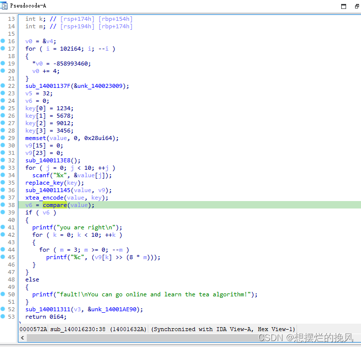 GDOUCTF REVERSE题复盘_ctf re 贪吃蛇-CSDN博客
