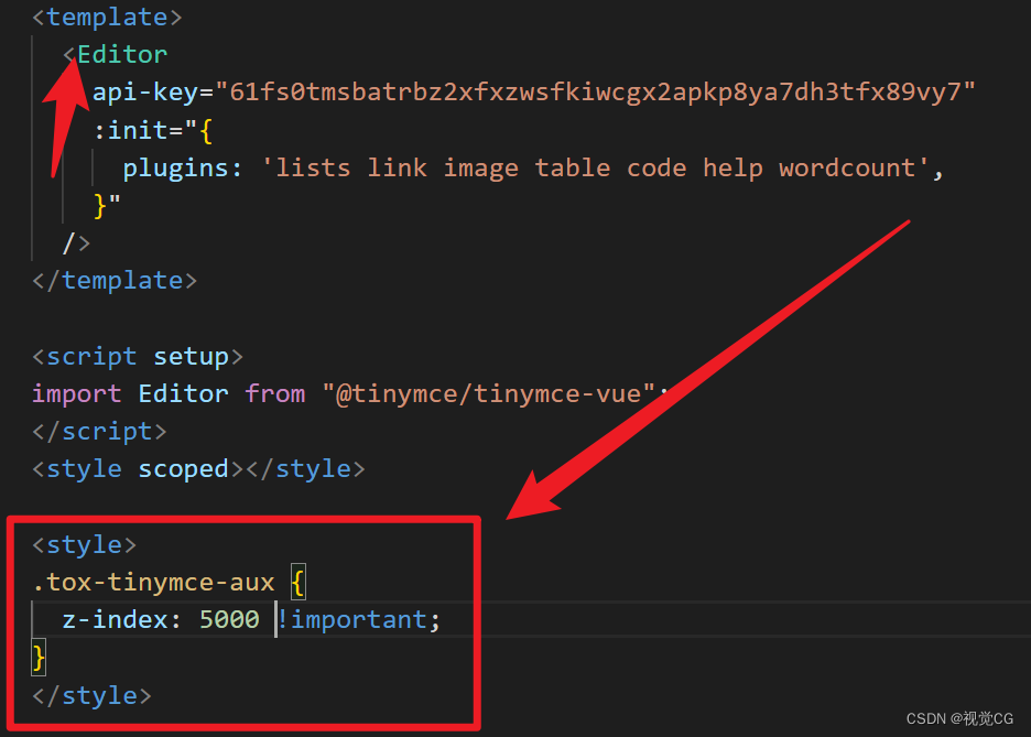 【TinyMce】element-plus的覆盖TinyMce通用解决方法&TinyMce被遮挡_tinymce element-CSDN博客