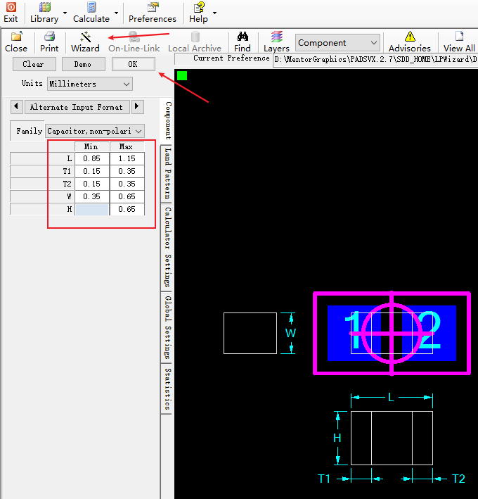 【PCB封装绘制工具 ------ PADS Land Pattern Creator VX.2.7】-CSDN博客