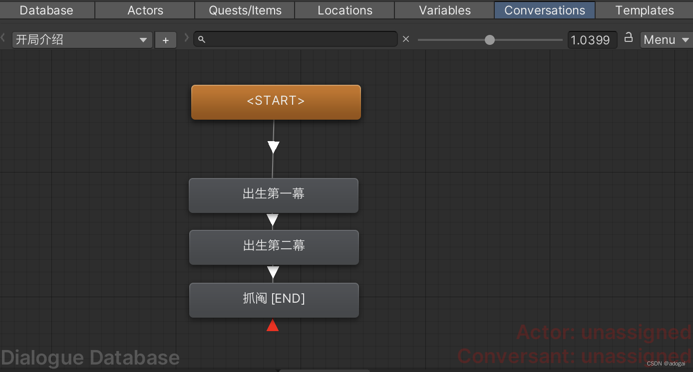 Dialogue System for Unity使用（二）实战_unity dialogue system-CSDN博客