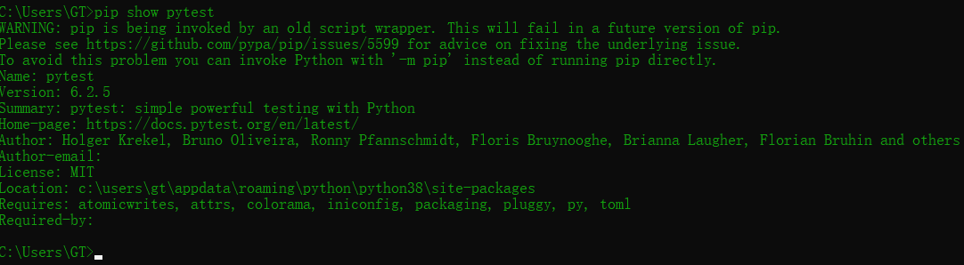pytest安装失败报错：ERROR: Could not install packages due to an ...