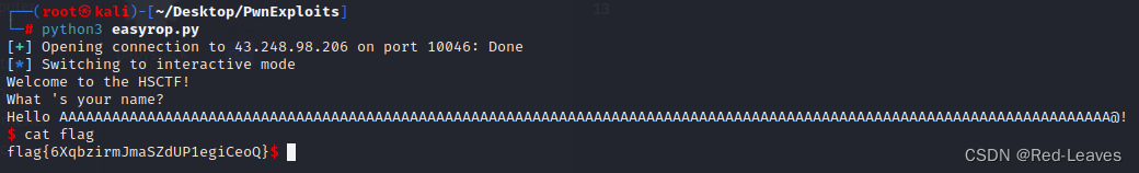 XSCTF联合招新赛（热身赛）babystack & easyrop_guess-xsctf-CSDN博客