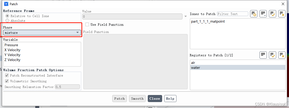 fluent中patch的使用方法_fluent怎么patch区域不成功-CSDN博客