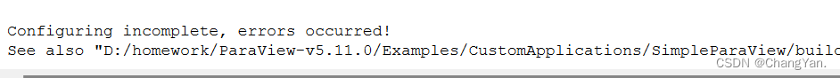 CMake Error at CMakeLists.txt:4 (find_package): By not providing “FindParaView.cmake“ in CMAKE ...