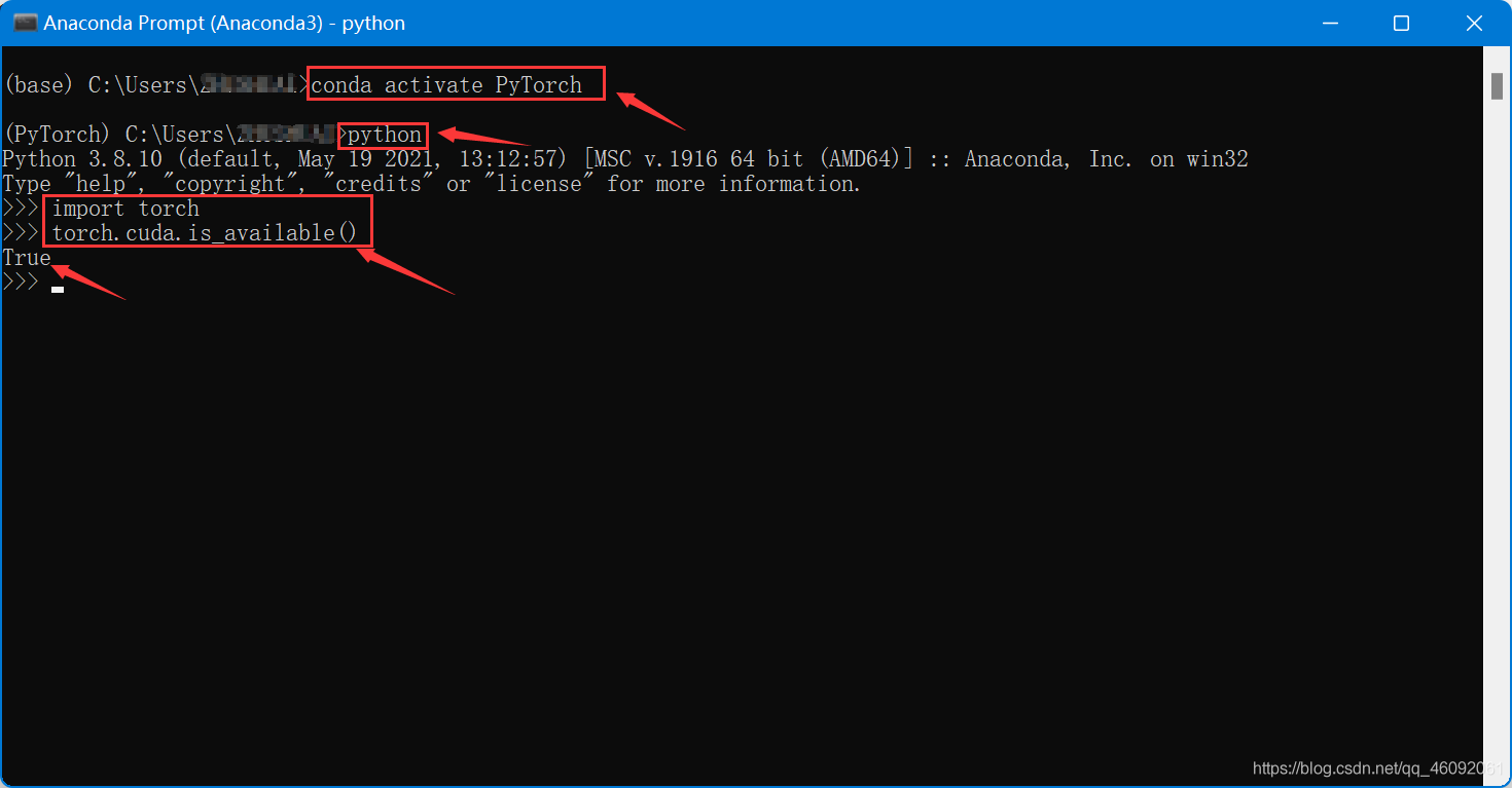 Anaconda虚拟环境安装PyTorch并使用Spyder_spyder装pytorch-CSDN博客
