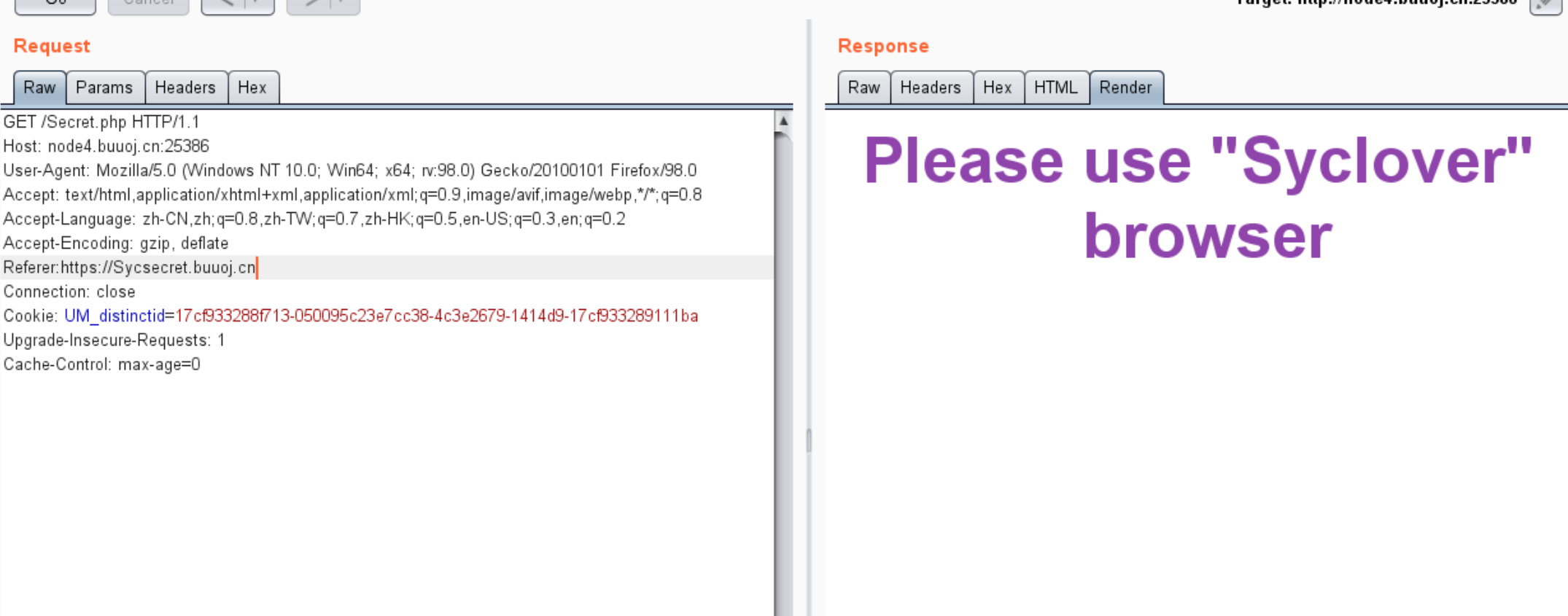 buuctf [极客大挑战 2019]Http-CSDN博客