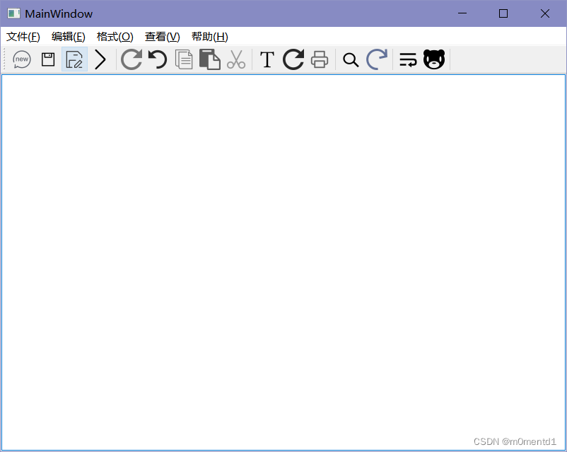 Qt大作业————记事本——Day5_qt大作业报告-CSDN博客