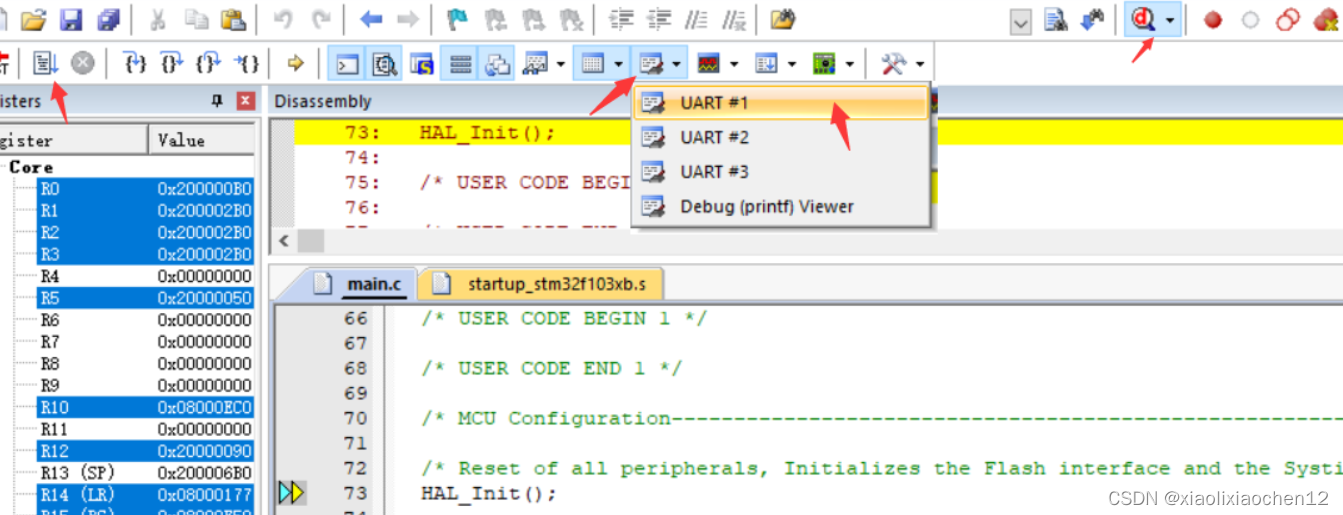 使用STM32串口输出Hello world-CSDN博客