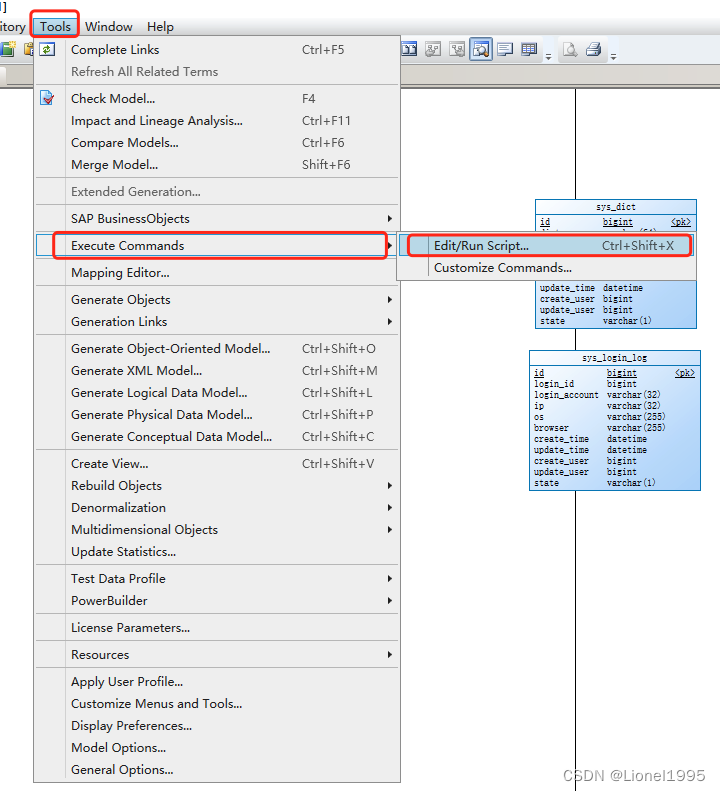 powerdesigner导出mysql数据库表结构到Excel_powerdesigner导出数据库表结构-CSDN博客