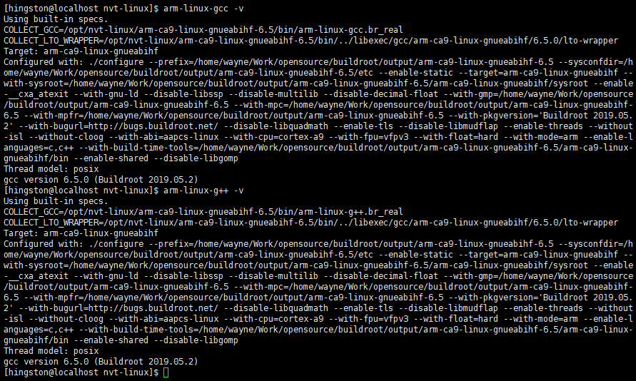 联咏系列平台编译器安装及配置_arm-ca9-linux-uclibcgnueabihf-6.5-CSDN博客