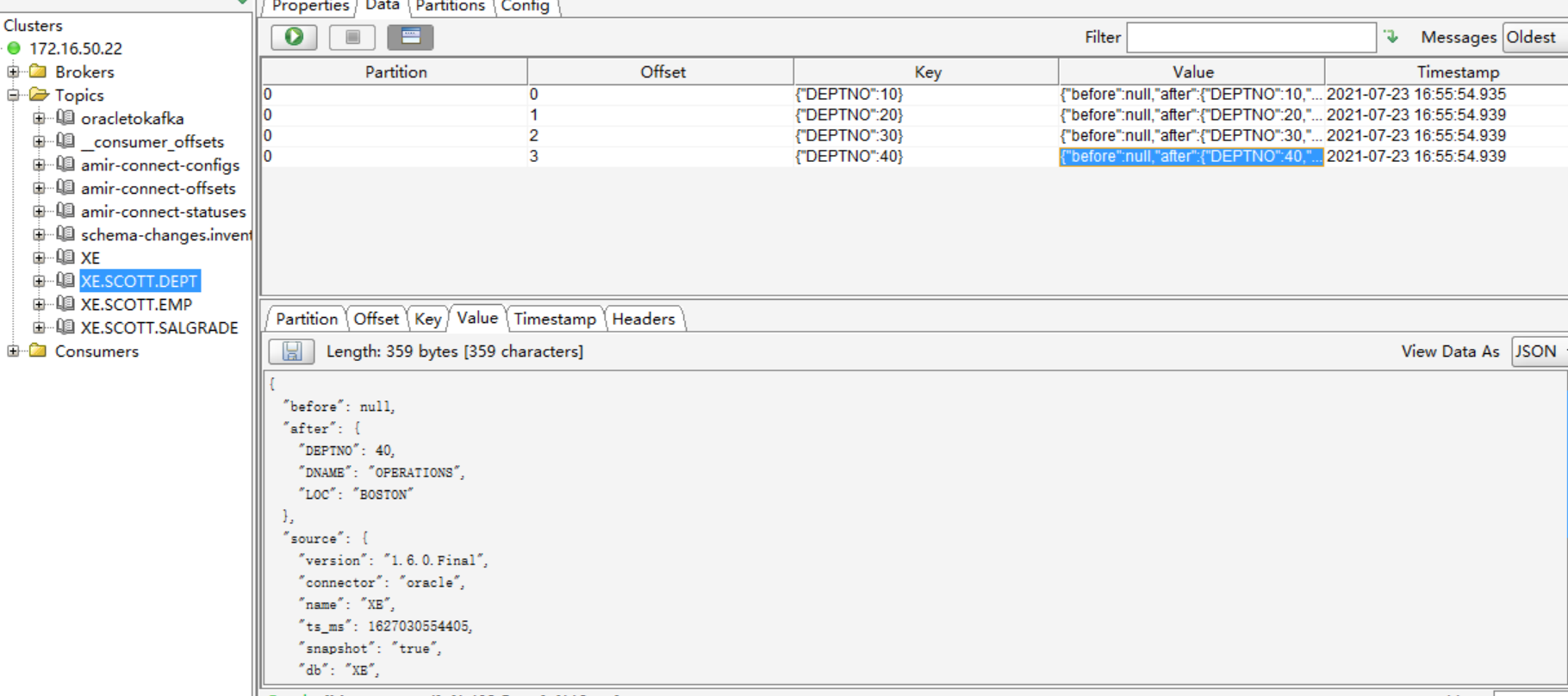 Oracle+Kafka+Flink(CDC捕获) 部署实时同步数据_flink cdc如何实时同步oracle和kafka的数据?代码例子-CSDN博客