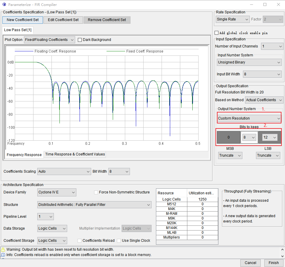 基于Quartus和MATLAB的FIR IP核联合仿真_quartus环境fir滤波器系数mif文件-CSDN博客