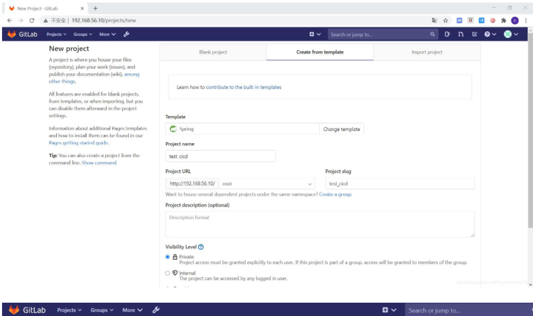 Gitlab CI-CD自动化部署SpringBoot项目的详细过程_gitlab ci springboot-CSDN博客