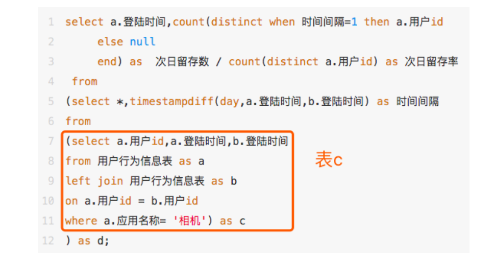 数据留存的计算-sql boy必备_留存计算-CSDN博客