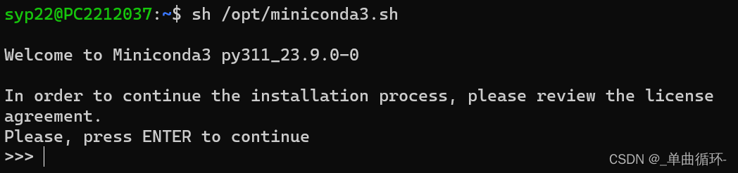 Ubuntu下载安装miniconda3和环境变量_miniconda3下载-CSDN博客