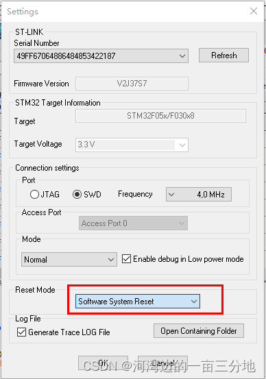 利用stm32 St Link Utility 解除芯片读保护 Stm32 St Link Utility解除读保护 Csdn博客