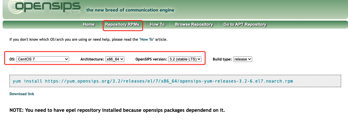 Introduction To The Method Of Installing Opensips By Rpm Programmer Sought