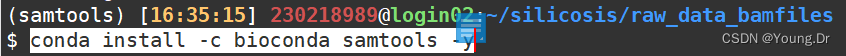 conda安装samtools安装 ，查看sam文件bam文件 如何查看bam文件的内容读取bam读取bam查看bam文件-CSDN博客