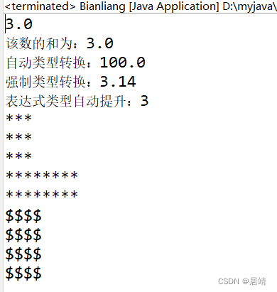 Java：变量的赋值，类型转换，和函数的重载_java 重载类型转化-CSDN博客