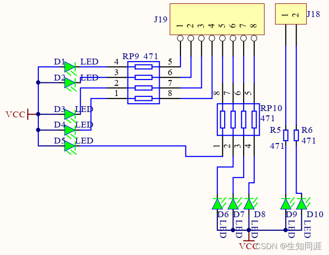 STM32F103学习笔记（六）- GPIO控制LED_afio寄存器-CSDN博客