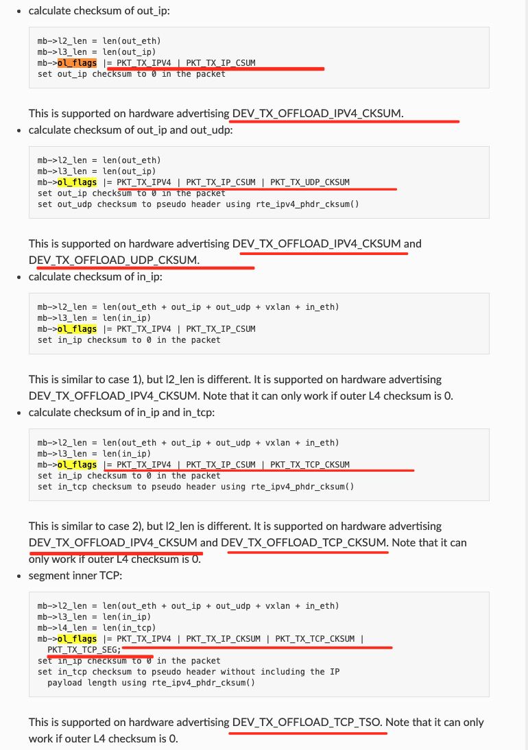 82599 网卡 DPDK vxlan inner L4 checksum offload_网卡checksum-CSDN博客