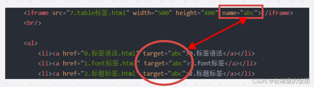 04_HTML_iframe框架标签(内嵌窗口)_html内嵌框架的标签代码-CSDN博客