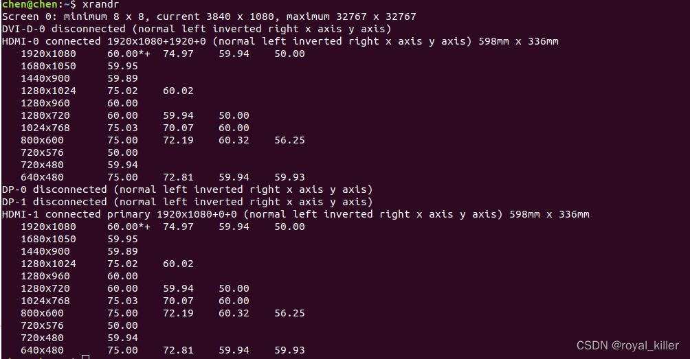 Ubuntu sets the main screen and a second screen - Programmer Sought