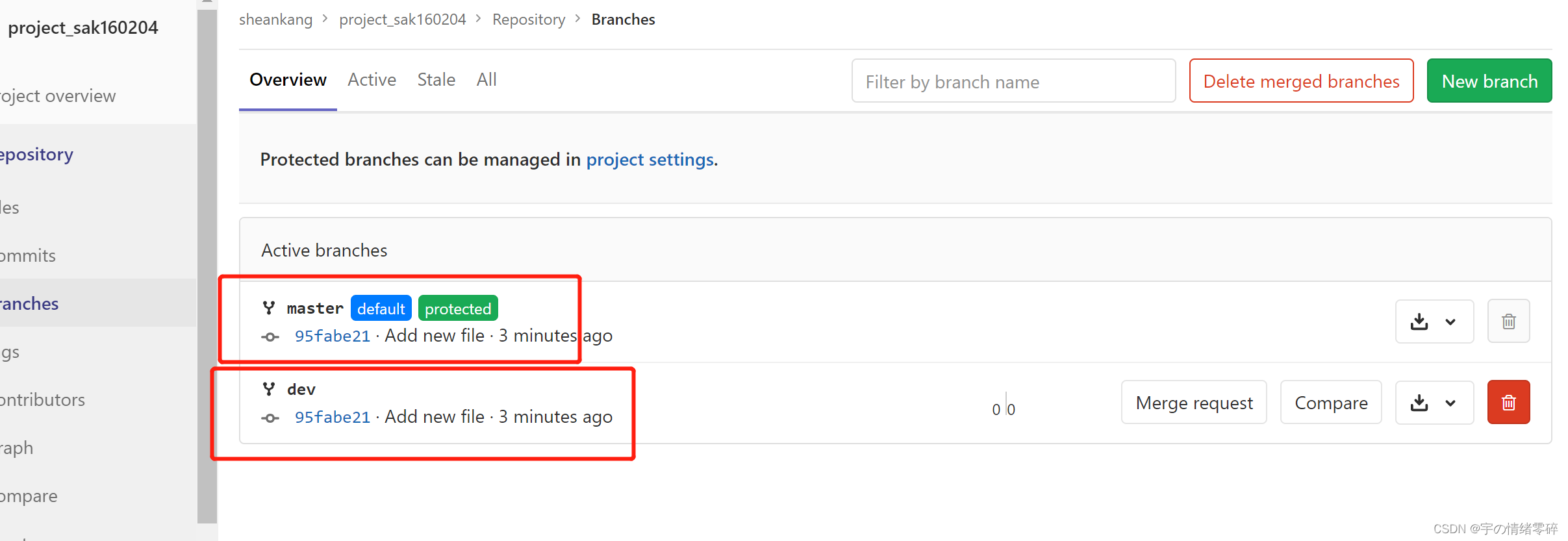 GITLAB操作演示_查看gitlab操作面板-CSDN博客