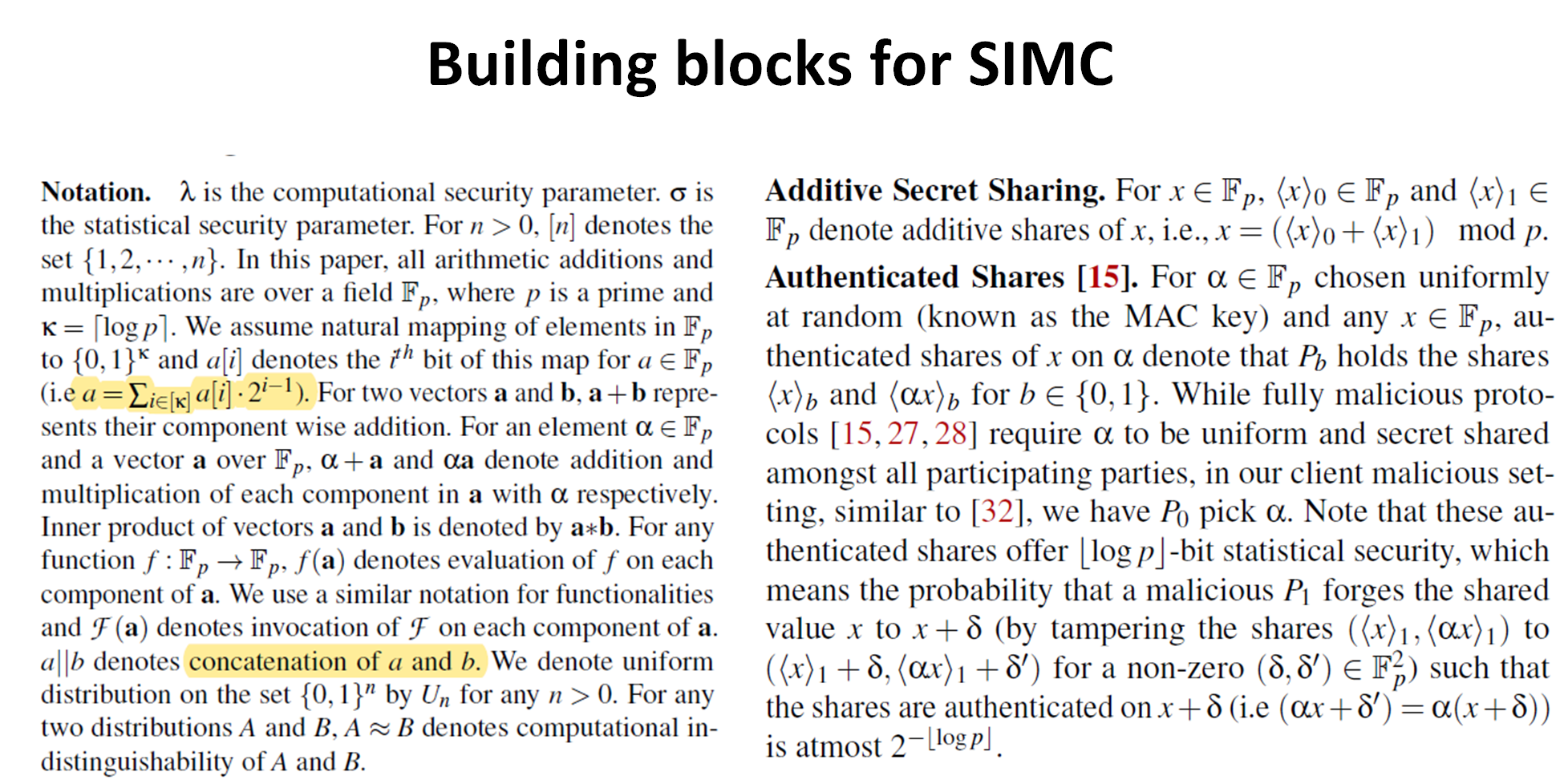 论文学习笔记 SIMC: ML Inference Secure Against Malicious Clients at Semi ...
