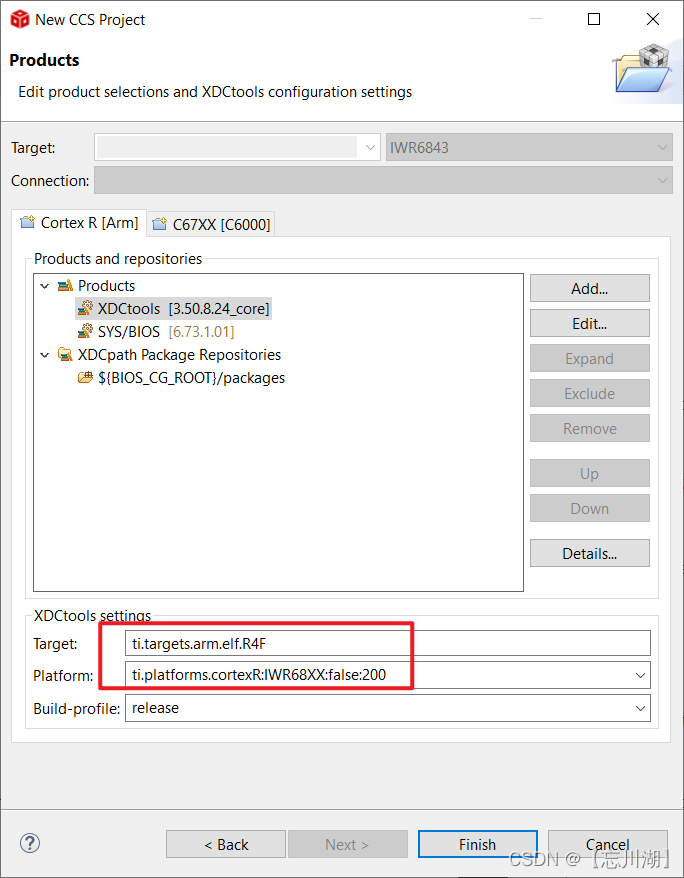 使用ccs12创建一个毫米波雷达的工程并调试awr6843aopccs12使用教程 Csdn博客