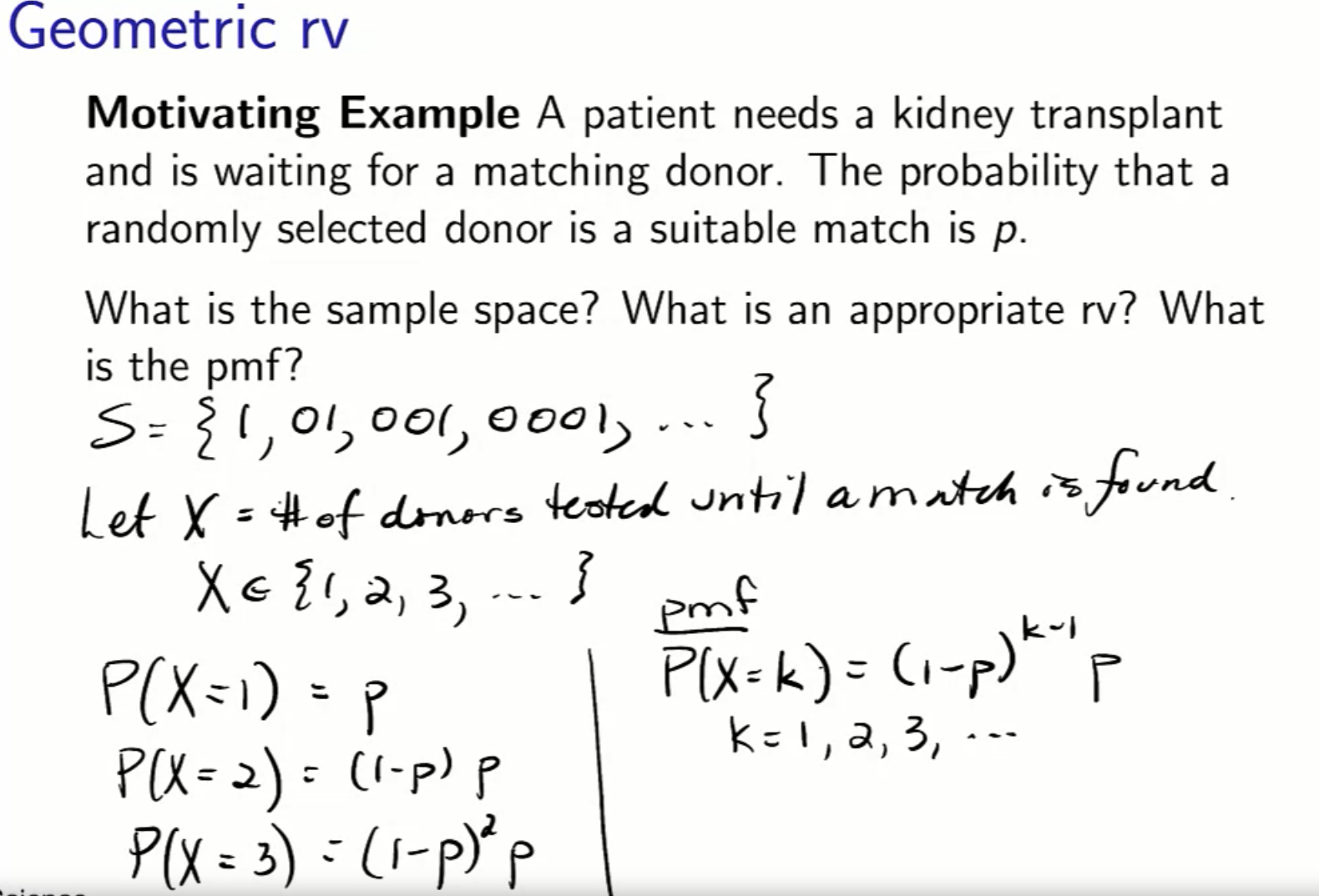 伯努利及几何离散型随机变量_geomeforierv 概率论-CSDN博客
