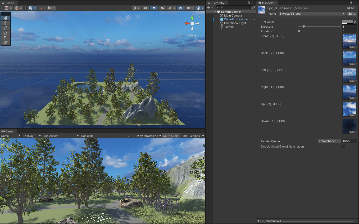 Unity中用Natrue Renderer做自己的地形Terrain._nature renderer-CSDN博客