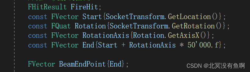 ue c++射线检测（步枪射击子弹） 方法一_cpp 射线检测-CSDN博客