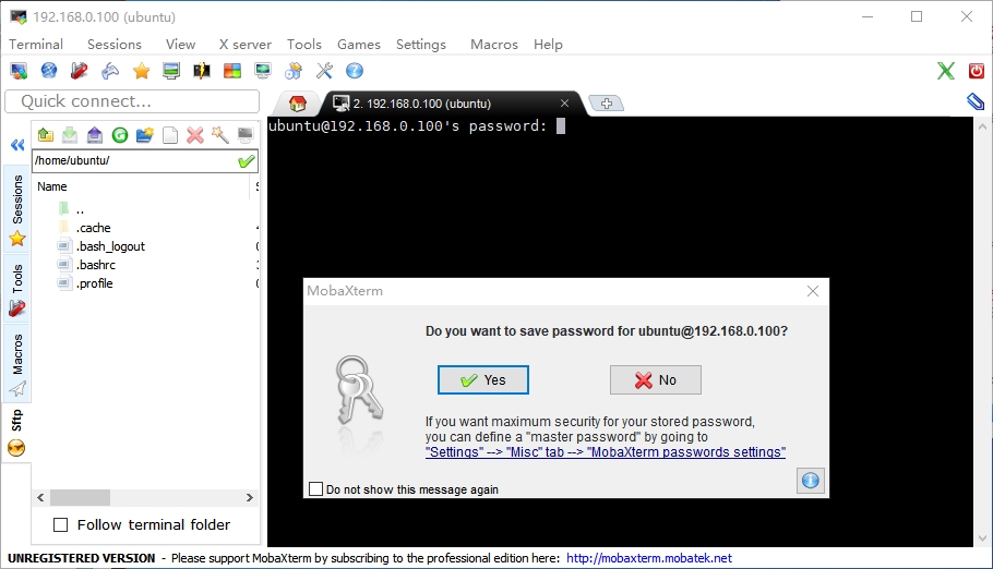 putty和MobaXterm远程连接LINUX服务器_mobaxterm putty-CSDN博客