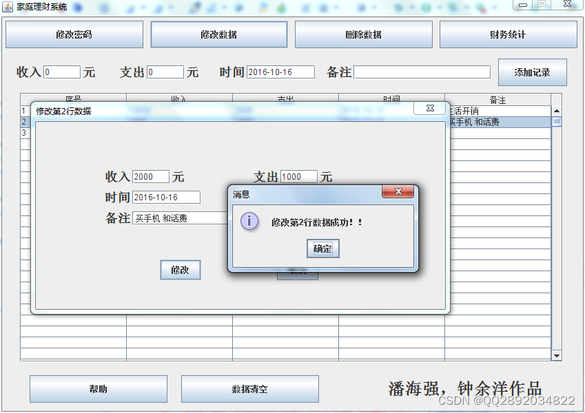 基于javaswing开发家庭理财系统报告ppt 课程设计 大作业源码javaswing家庭理财系统的用例图 Csdn博客