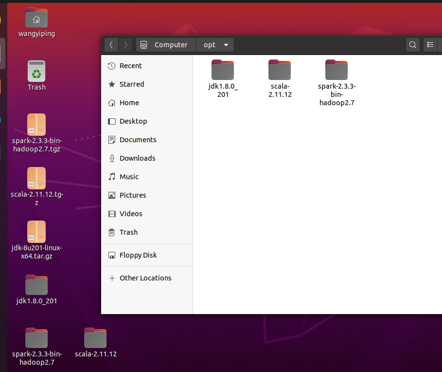 Ubuntu的Spark 搭建实验（ssh配置没好，需要的看新发的，完整版）_cp: -r not specified; omitting directory 'jdk1.8-CSDN博客