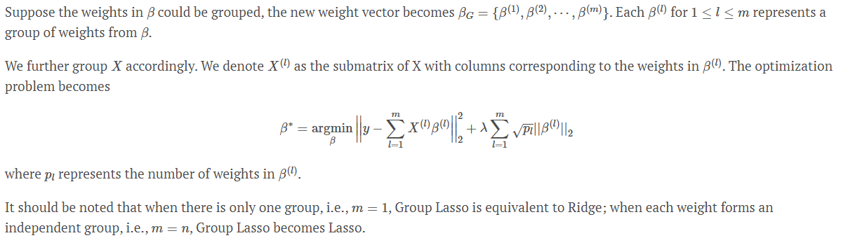 Ridge, Lasso, Group Lasso and Sparse Group Lasso_EverNoob的博客-CSDN博客
