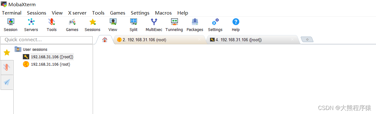 linux use MobaXterm远程操作_mobaxterm remote environment-CSDN博客
