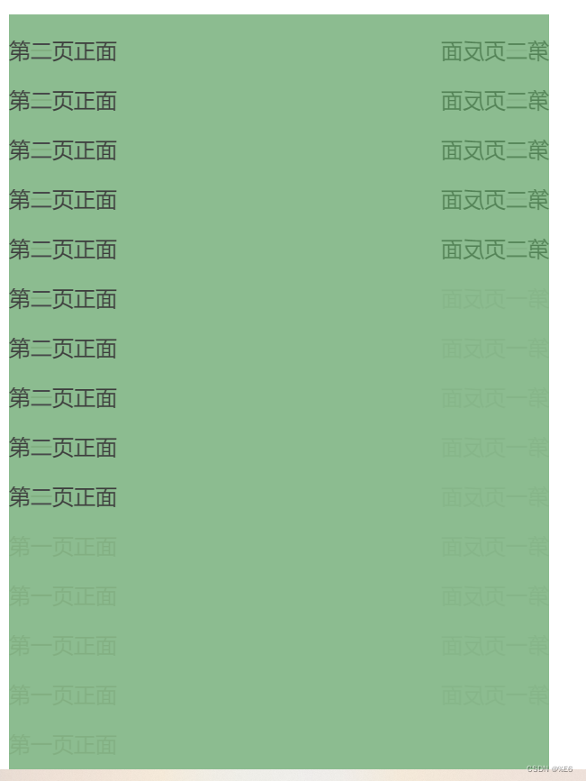 Css实现翻页css实现翻页效果 Csdn博客
