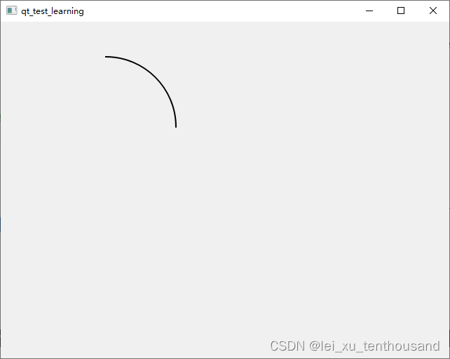qt c++ 绘制圆弧_qt画圆计算半径-CSDN博客