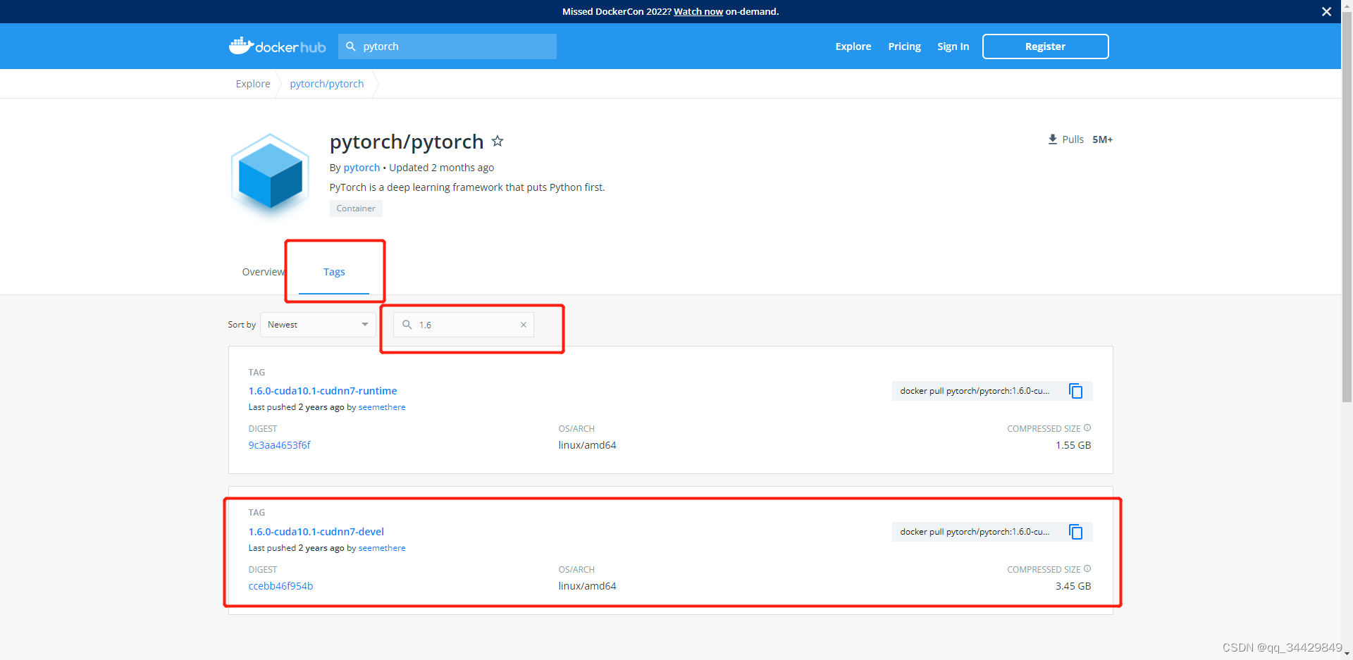 从docker hub上下载pytorch的相应的镜像_cuda pytorch doker镜像下载-CSDN博客