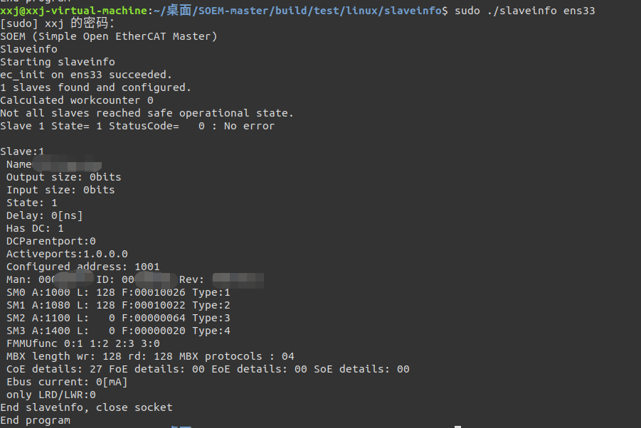 [EtherCAT]在ubuntu18.04中编译并使用开源主站SOEM1.4.0——2021.09_ubuntu soem-CSDN博客