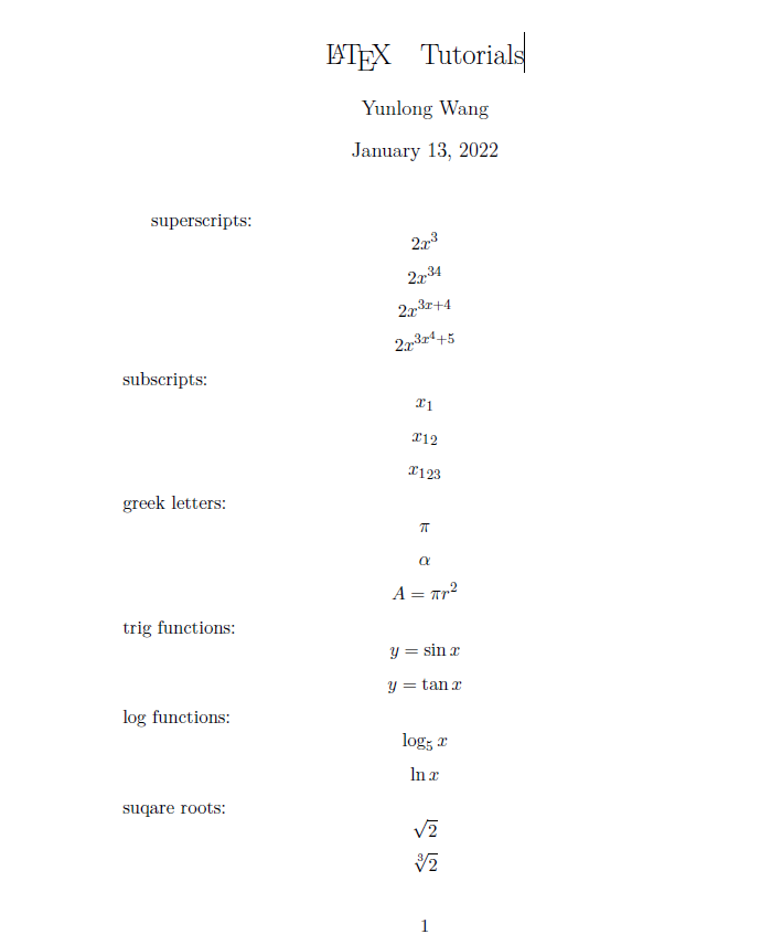 LaTex Tutorials1:Mathematics notations_latex銝要otations-CSDN博客
