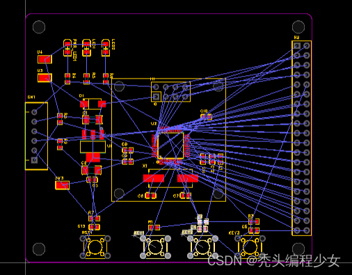 Pcb课程设计3——从原理图到pcbpcb课程设计电路板原理图 Csdn博客
