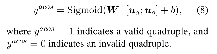 《Aspect-Category-Opinion-Sentiment Quadruple Extraction with Implicit Aspects and Opinions》论文笔记 ...