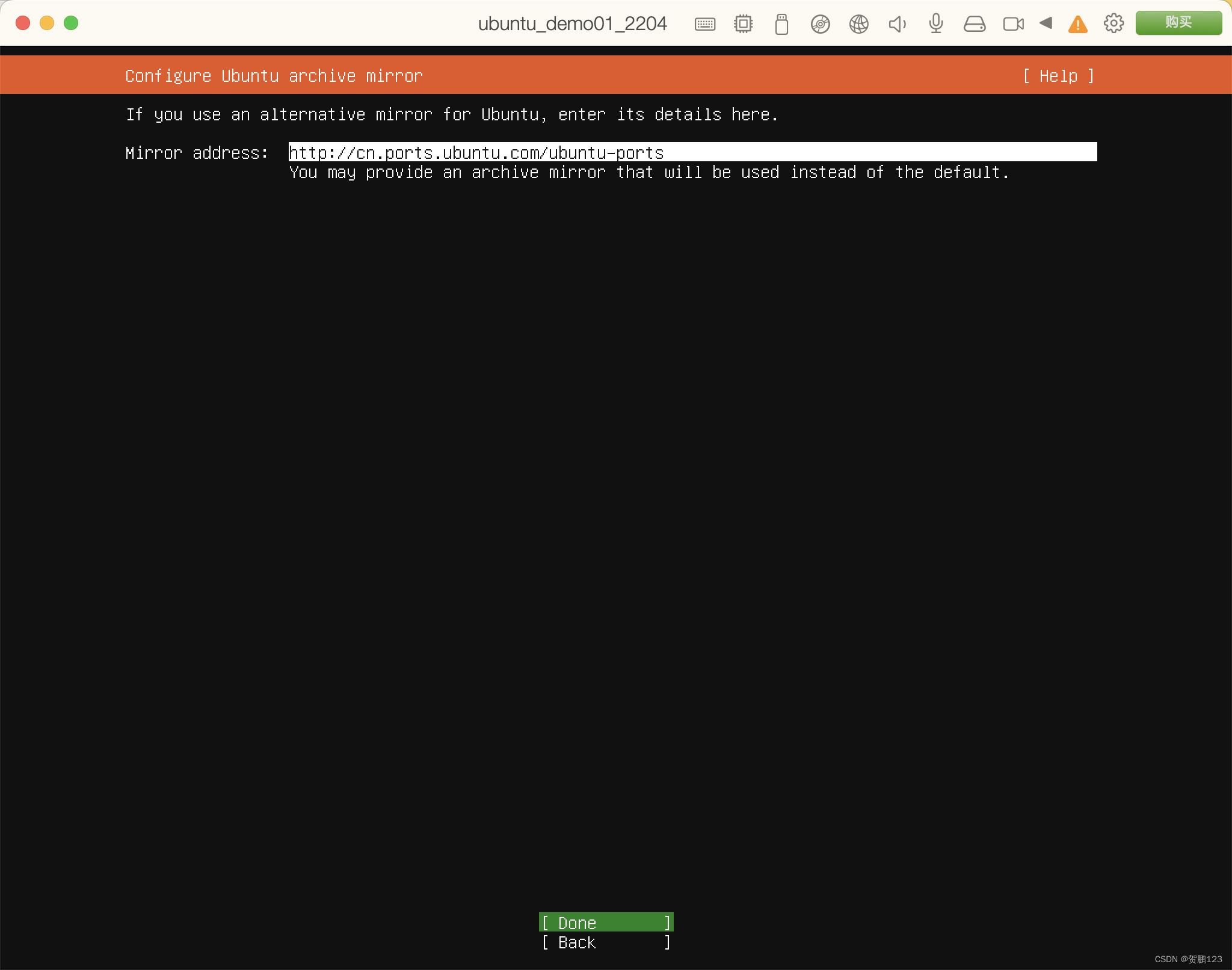 Mac M系列芯片 Parallels Desktop安装Ubuntu_mac m1芯片基于parallesls desktop安装ubuntu-CSDN博客