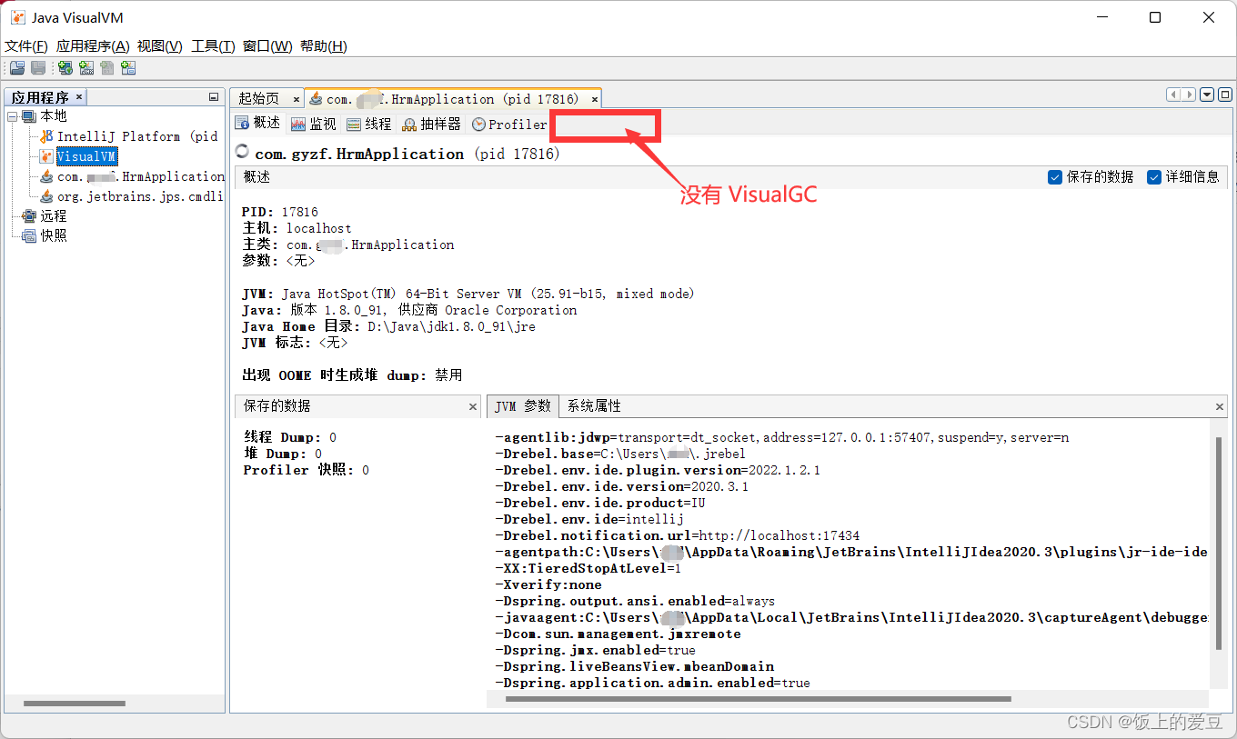 Jdk 中 Jvisualvm 没有 Visualgcjvisualvm没有 Csdn博客