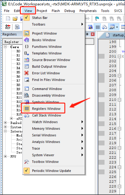 Keil | 使用Register Windows测量函数的执行时间_keil register窗口-CSDN博客