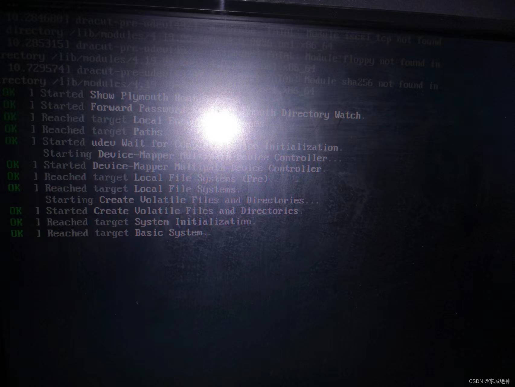 《Linux运维总结：安装OpenEuler20.03系统时卡在Reached target Basic System》-CSDN博客